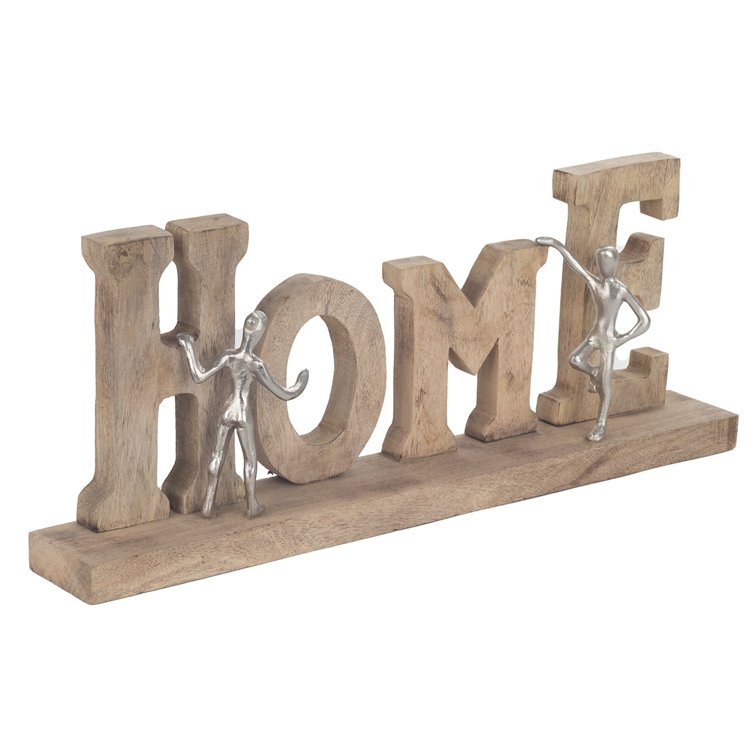 August Grove Mills Words And Text Letter Block | Wayfair.co.uk