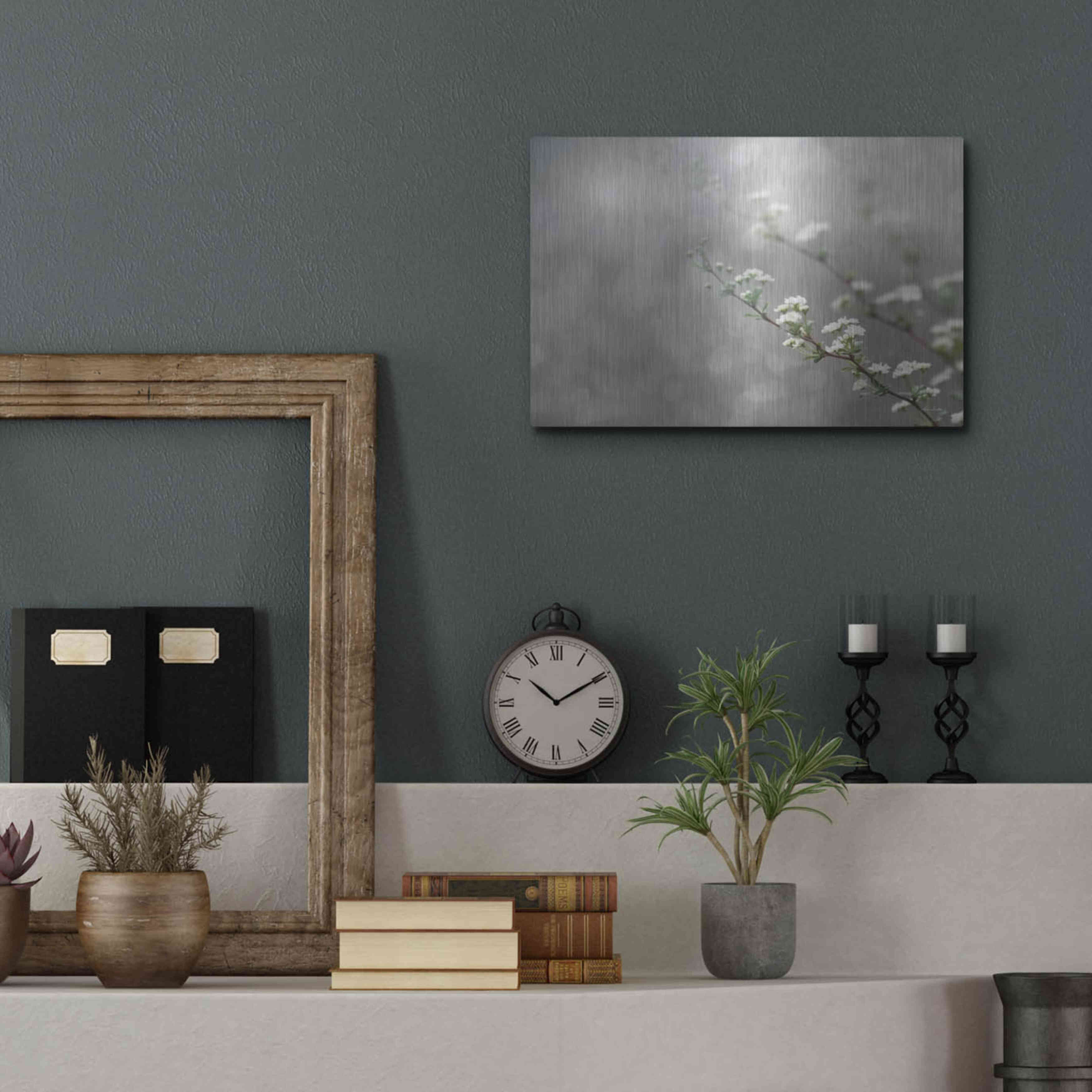 Luxe Metal Art 'Floral Dreams' By Lori Deiter, Met " Floral Dreams " by ...