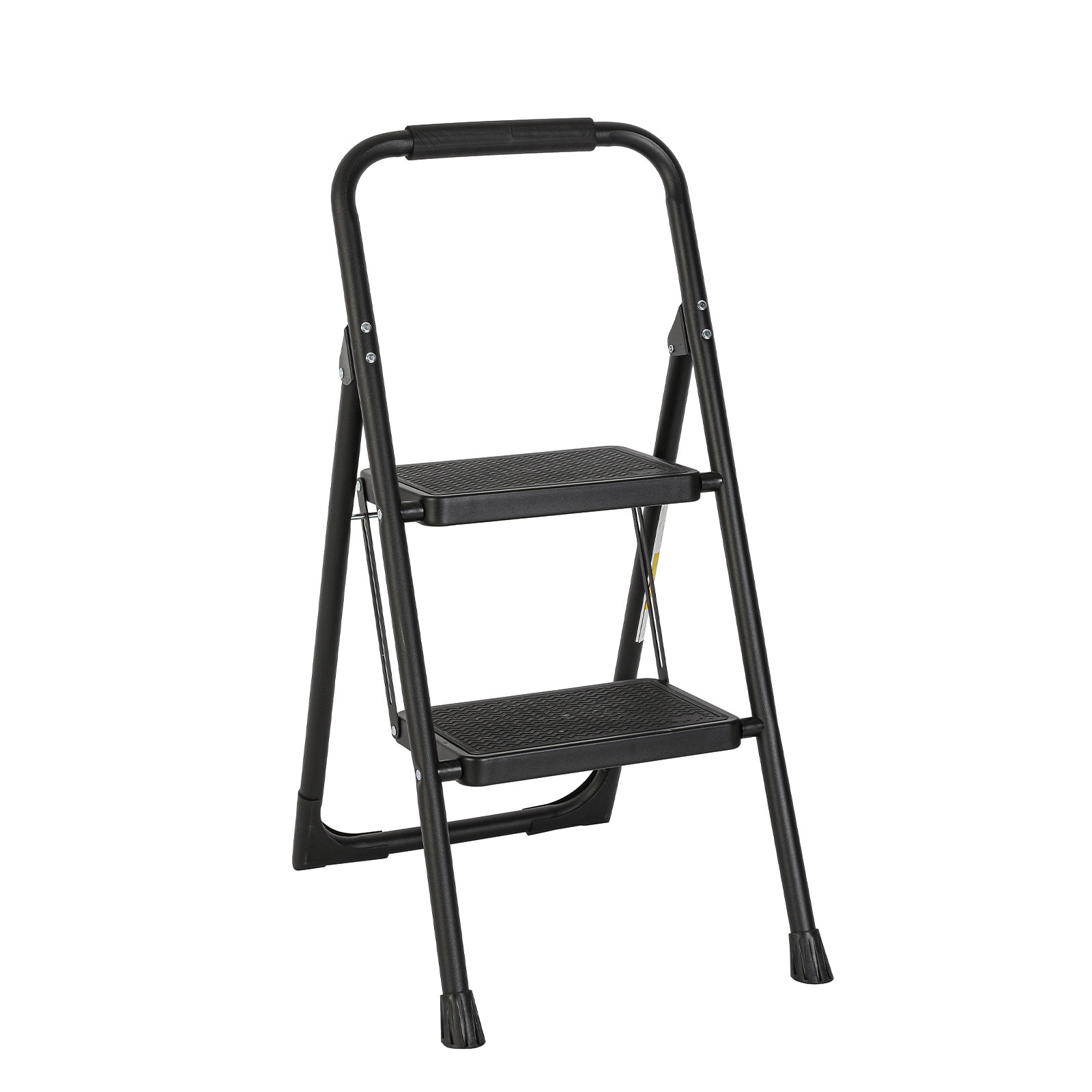 WFX Utility™ 2 - Step Iron Folding Step Ladder | Wayfair