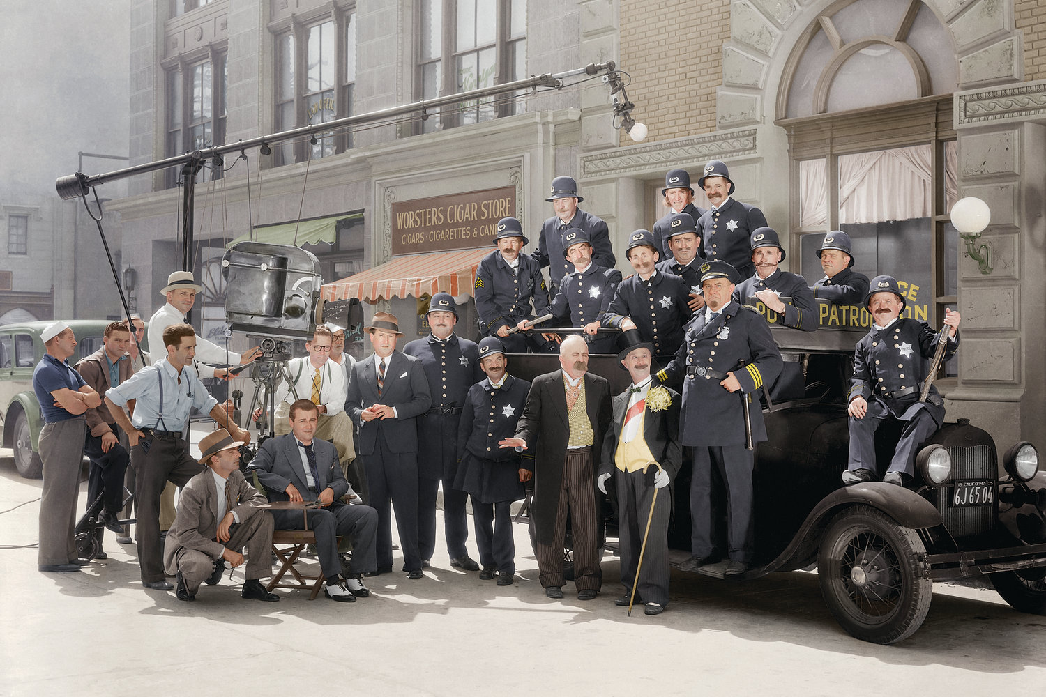 Globe Photos Entertainment & Media Keystone Cops Cast Portrait ...