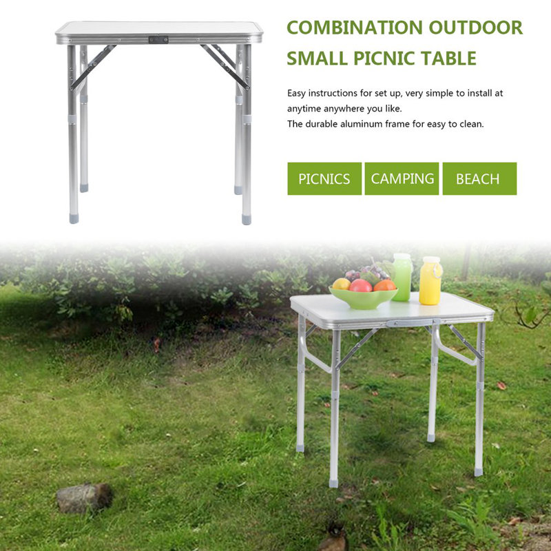 Ktaxon 35.43'' Plastic Rectangular Portable Folding Table & Reviews ...