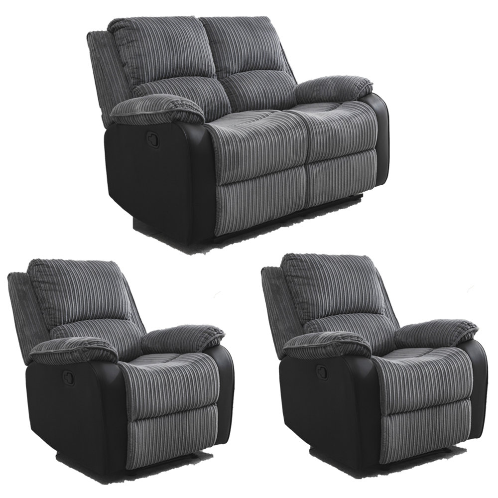 17 Stories Nevae 3 - Piece Living Room Set | Wayfair.co.uk