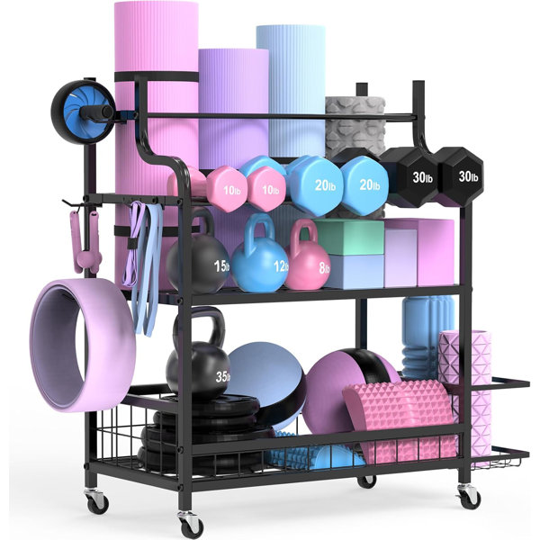 Brayden Studio® Dumbbell Rack, 3 Tier Metal Weight Rack - Wayfair Canada