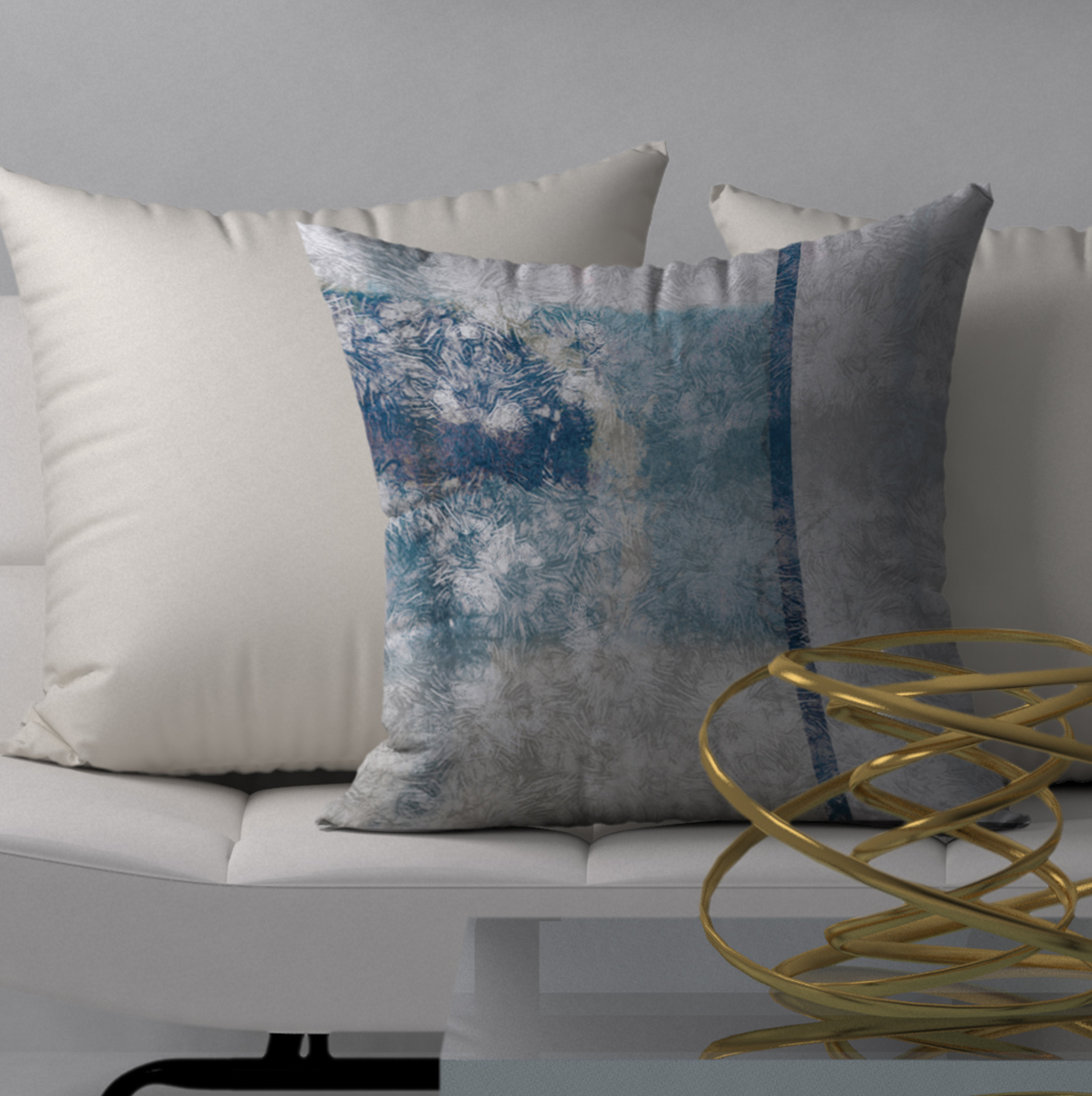 LeRoi Products Power Spruce Square Pillow Cover & Insert | Wayfair