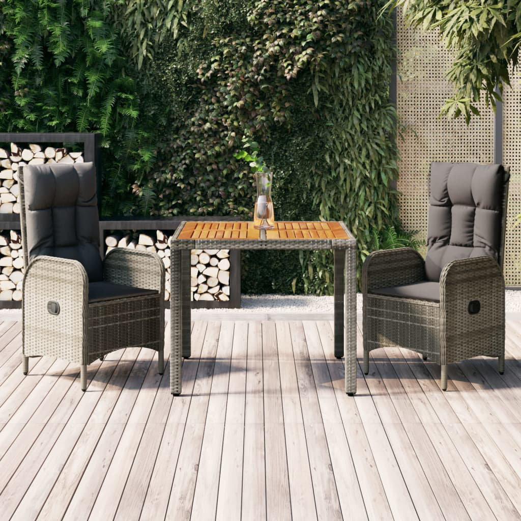 Wildon Home® Subrati Square 35.4'' L Outdoor Dining Set - Wayfair Canada