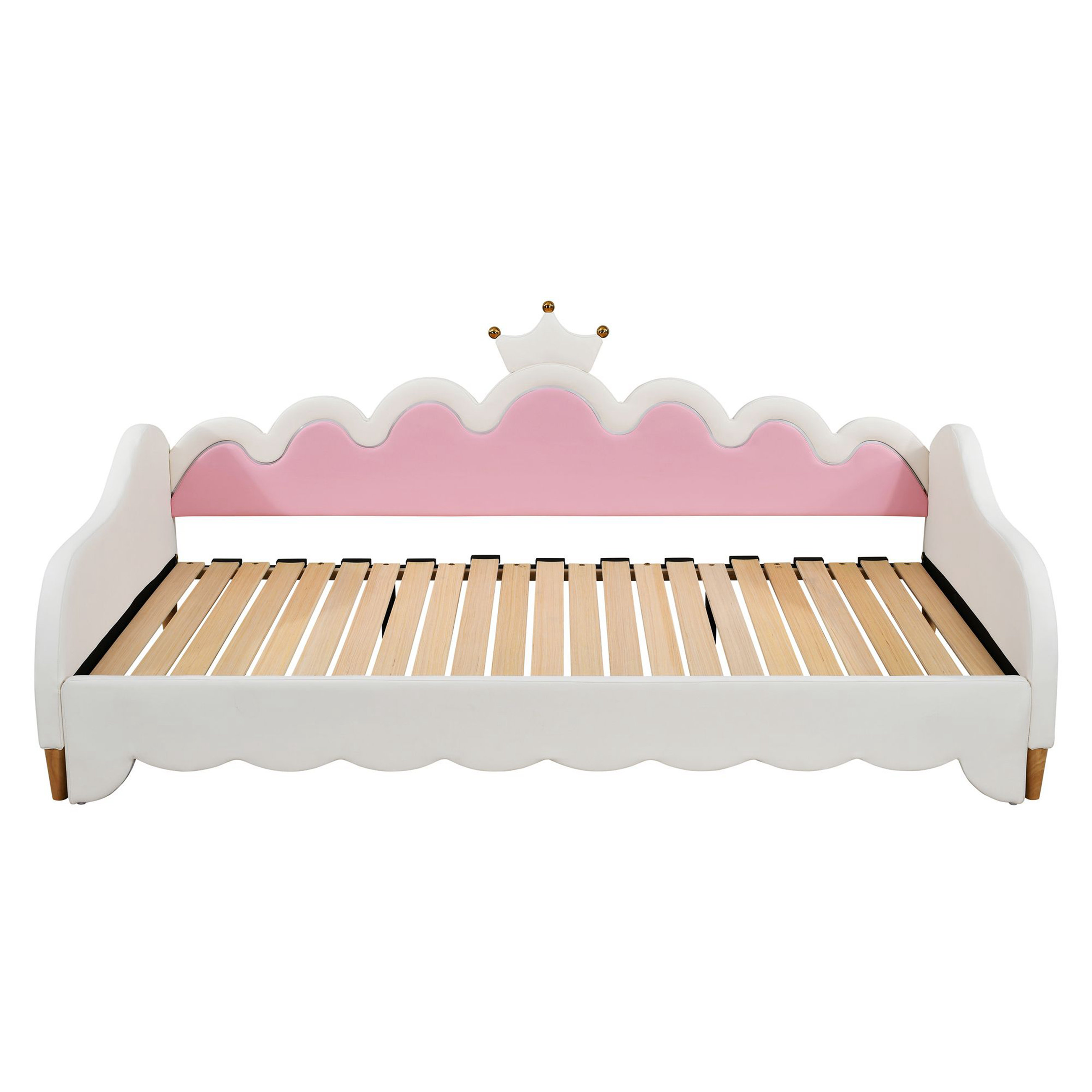 Gemma Violet Princess Daybed With LED Light Headboard | Wayfair