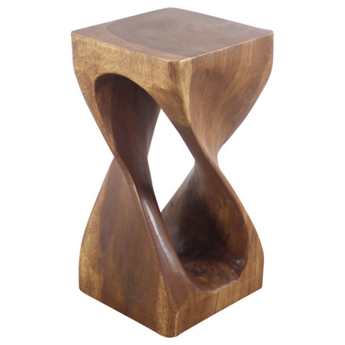 Union Rustic Lawhon Solid Wood Abstract End Table & Reviews | Wayfair