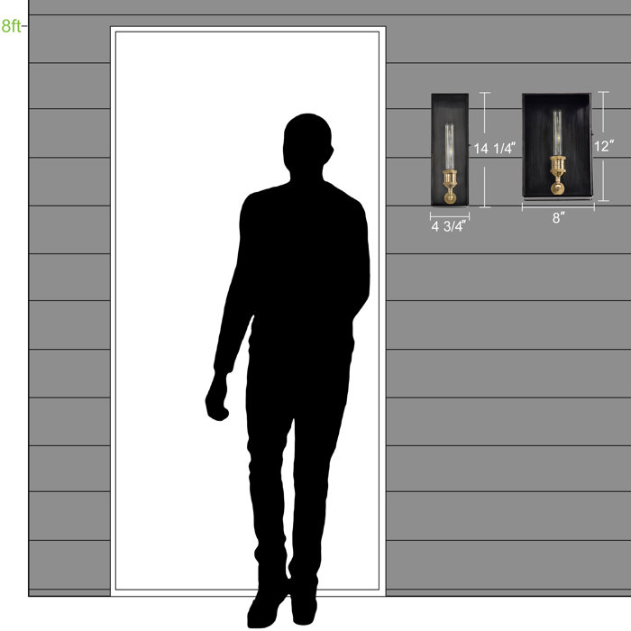 Longshore Tides Cline Solid Brass Rust Resistant Dark Bronze Outdoor ...