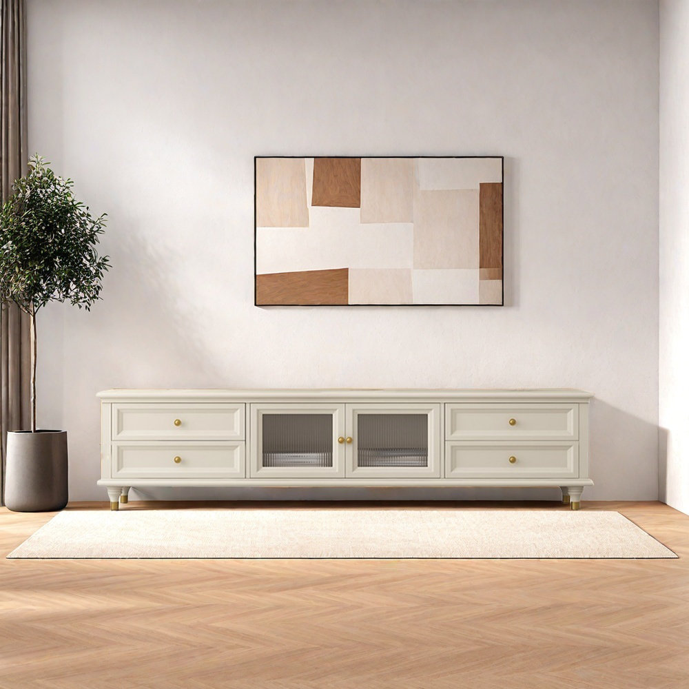 The Invincibles home Solid TV cabinet smooth ecological wood finish | Wayfair