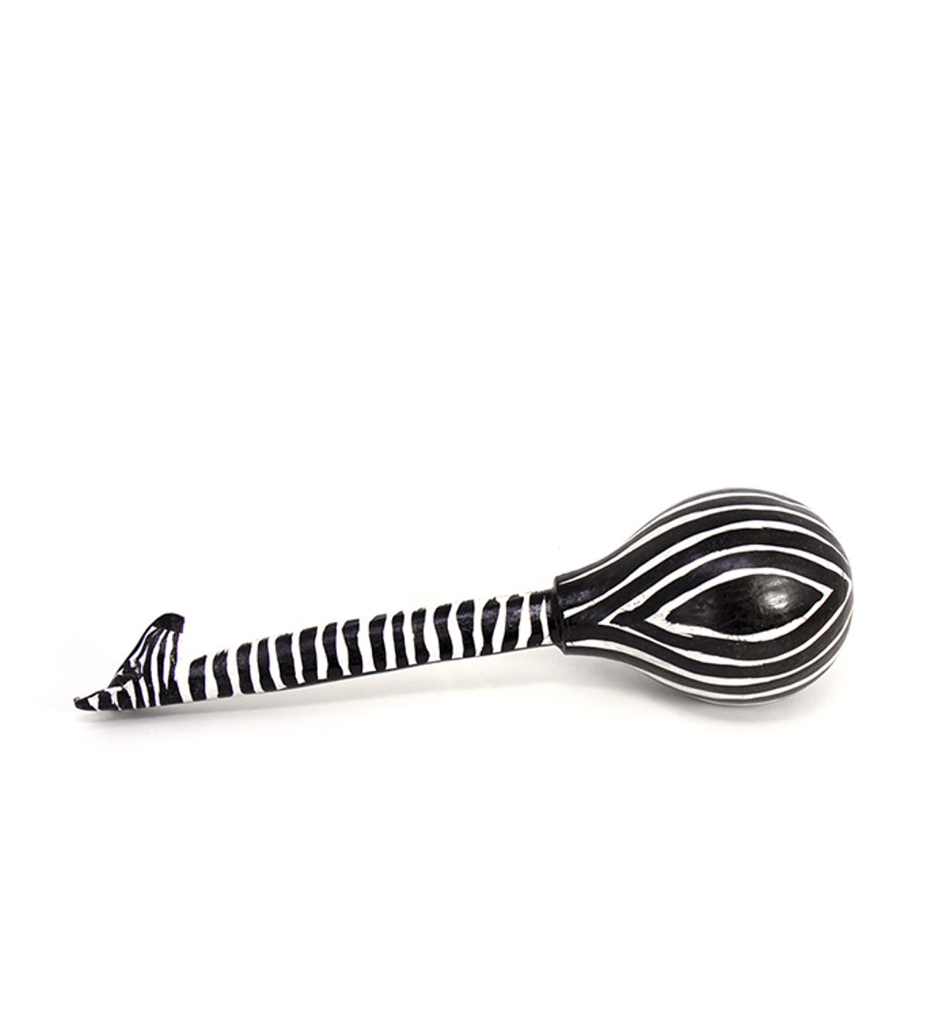 Global Crafts Kenya Zebra Gourd Shaker | Wayfair