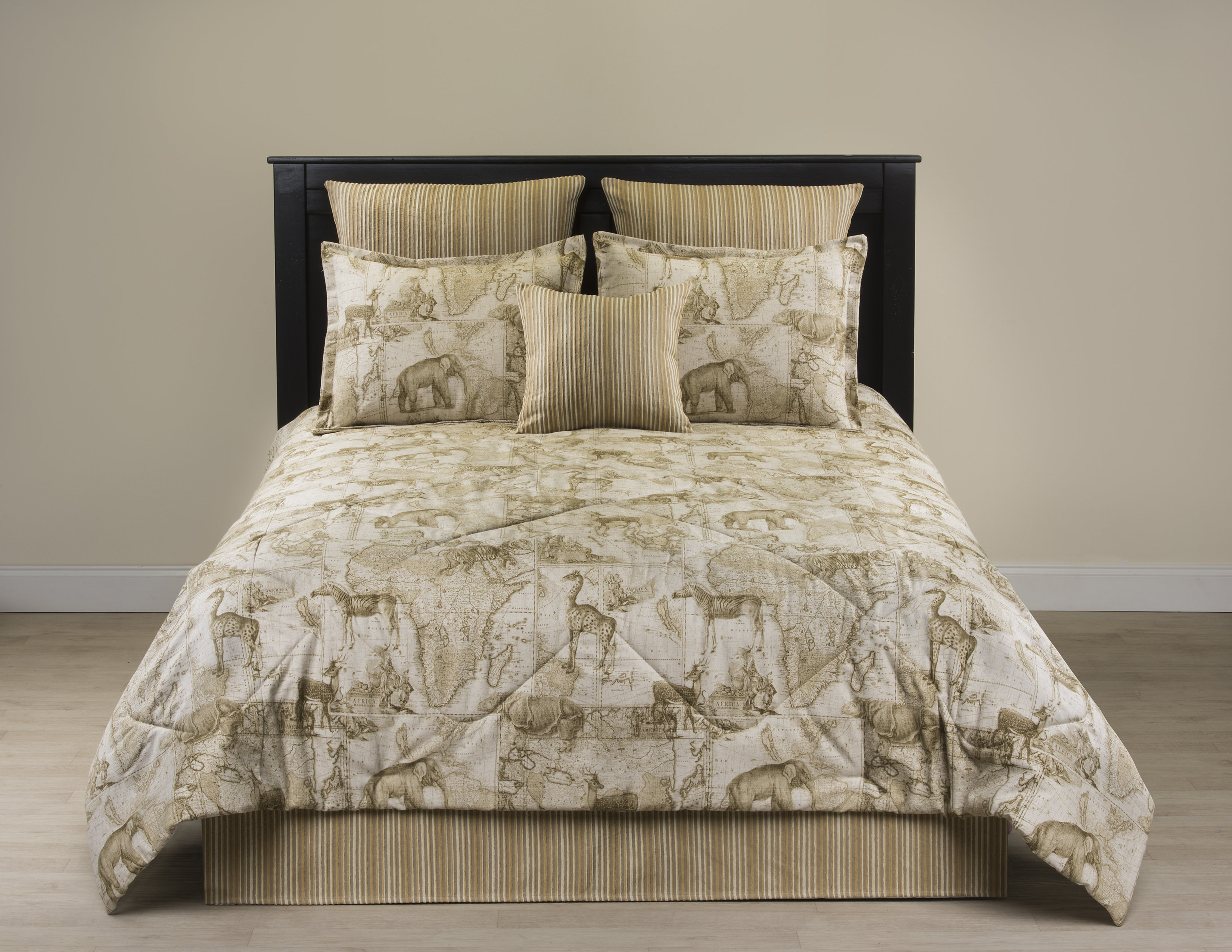 Victor Mill Map Twin Comforter Set - Wayfair Canada