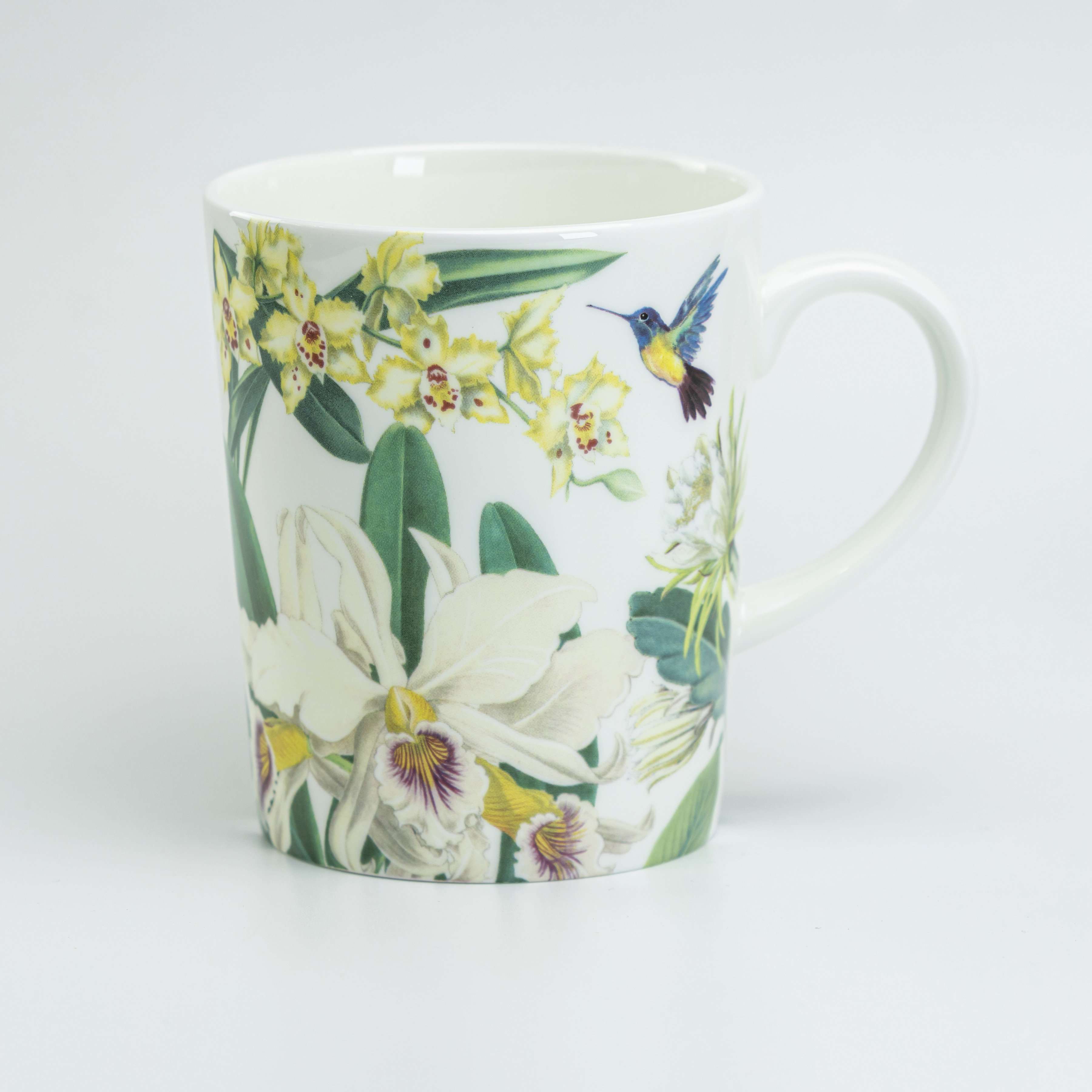 Grace's Tea Ware Orchid Hummingbird Bone China Mug, Set Of 2 - Wayfair ...