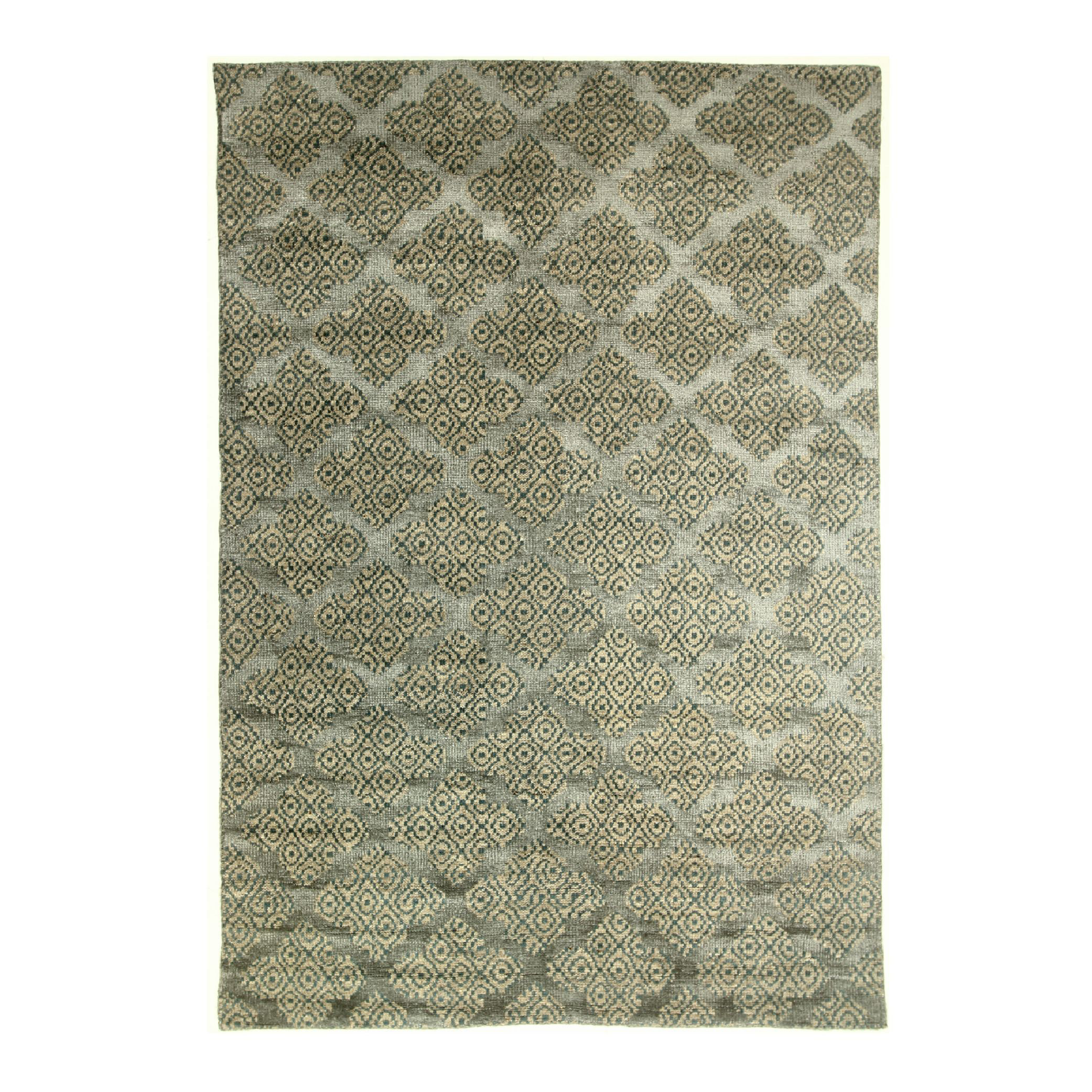 String Matter Rectangle Rectangle 6'1" X 8'11" Area Rug | Wayfair