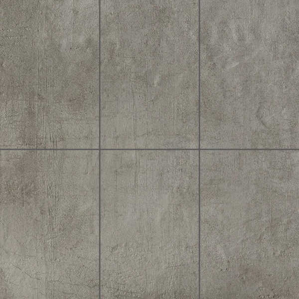 Qube Tiles Creative Concrete 18" x 36" Italian Porcelain Floor & Wall ...