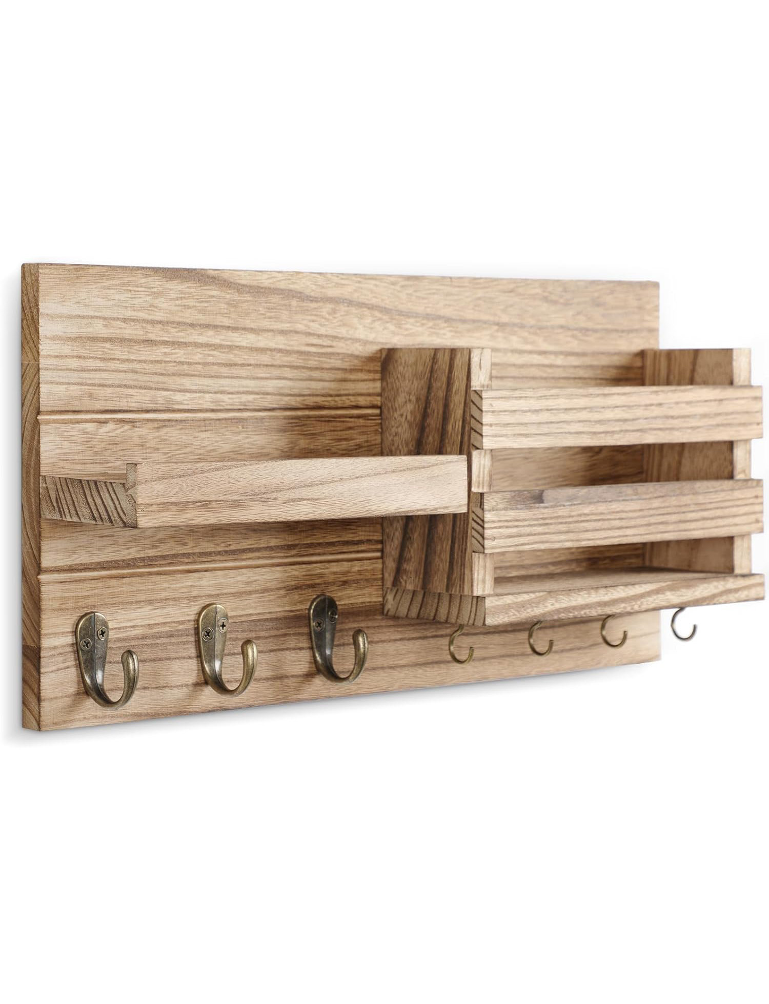 Tobran Wood Wall Organizer with Chalkboard | Wayfair