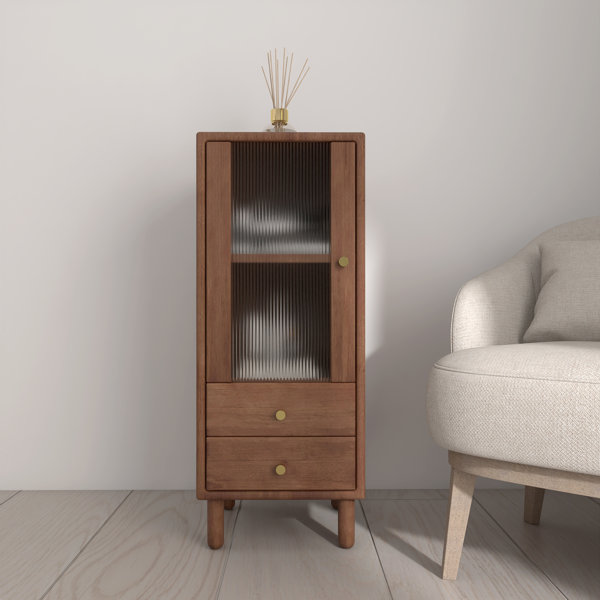 Latitude Run® Standing Corner Cabinets Storage Table | Wayfair