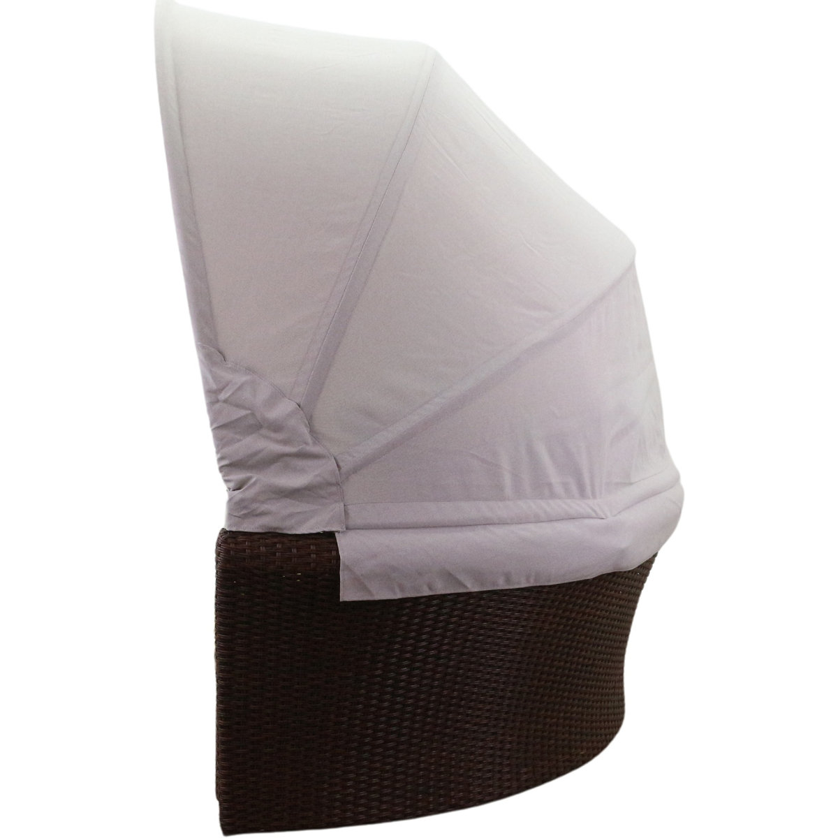 Brayden Studio® Linton Modern Outdoor Expandable Oval Daybed | Wayfair