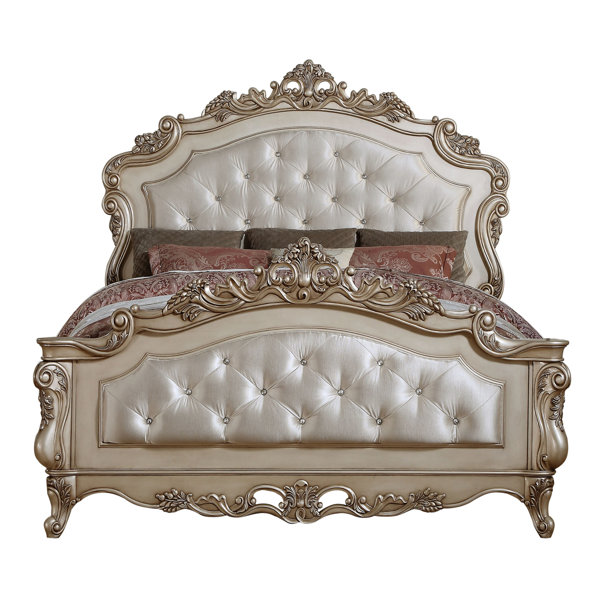 Rosdorf Park Karyss Upholstered Standard Bed | Wayfair