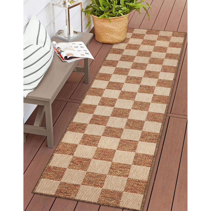 Ebern Designs Bohden Machine Woven Indoor/Outdoor Rug | Wayfair