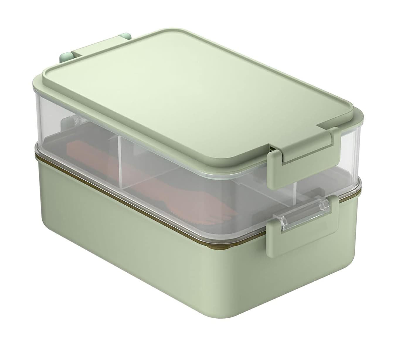 Hokku Designs Stackable Pale Mint Adult Bento Box - Ultimate On-the-Go ...