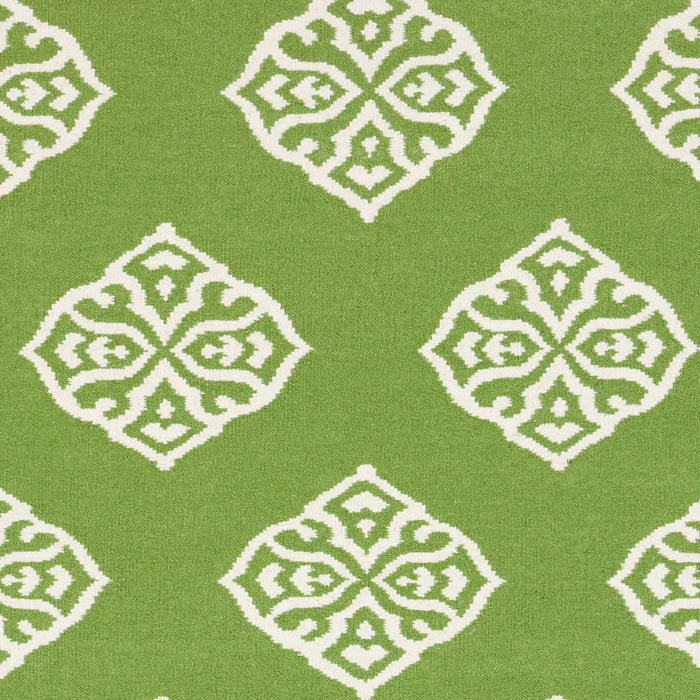 Bungalow Rose Faith Peridot Geometric Area Rug | Wayfair