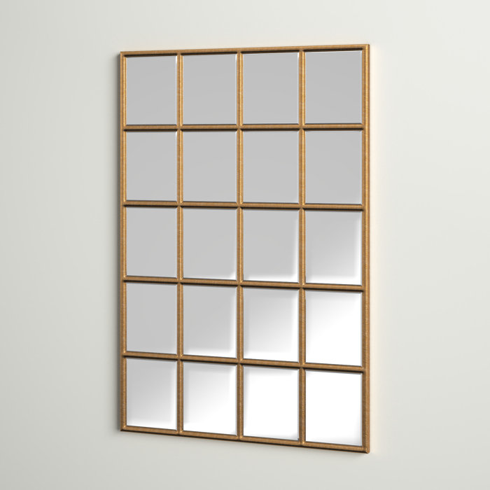 Sand & Stable Gallo Engineered Wood Flat Wall Mirror & Reviews | Wayfair