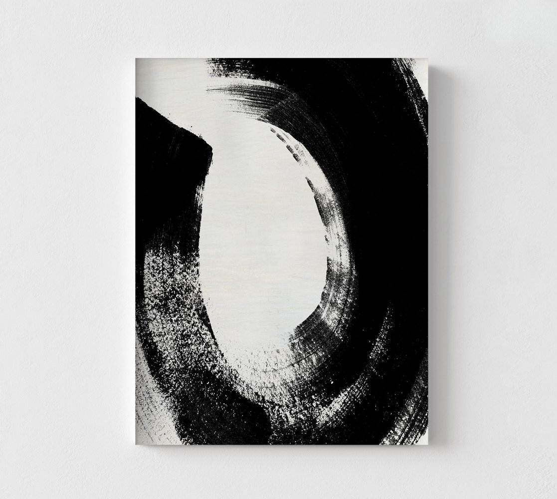 WeFrameArt Block Brushwork VIII By June Erica Vess, Art Studio Entryway Hallway Decor, Extra ...