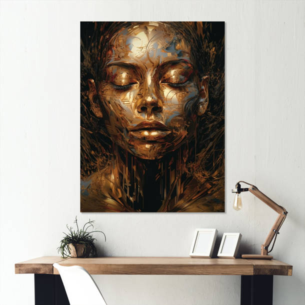 Yoffi Gold Dust Woman by Yaffa G - Unframed Photograph | Wayfair