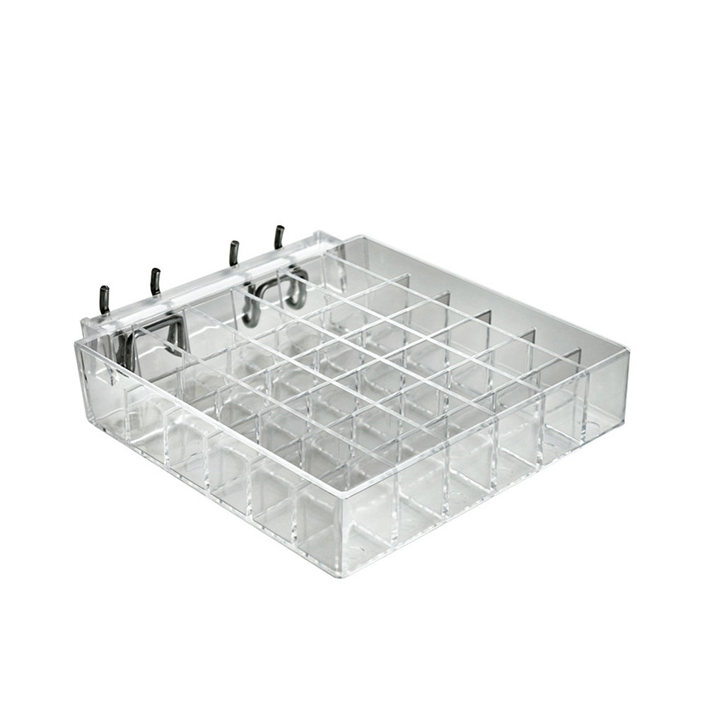 Azar Displays 36-Compartment Tray - square slot .75" Diameter, 2-Pack ...
