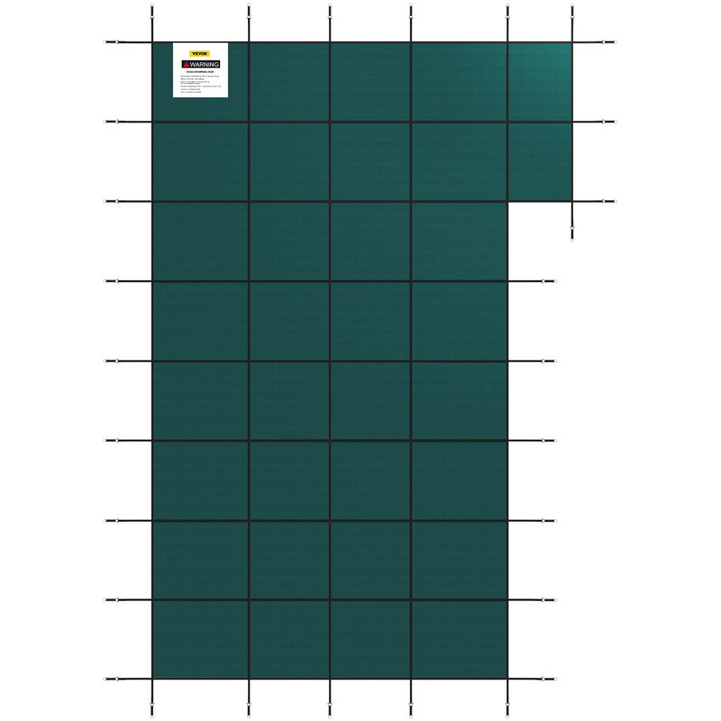 VEVOR Inground Pool Safety Cover, 22 ft x 42 ft Rectangular | Wayfair