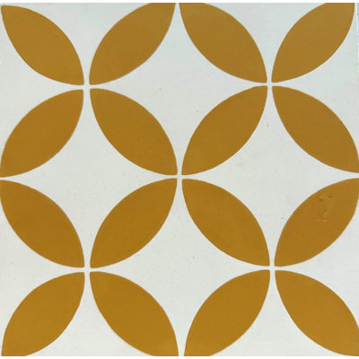 Moroccan Mosaic Orient 8" x 8" Cement Patterned Wall & Floor Tile ...