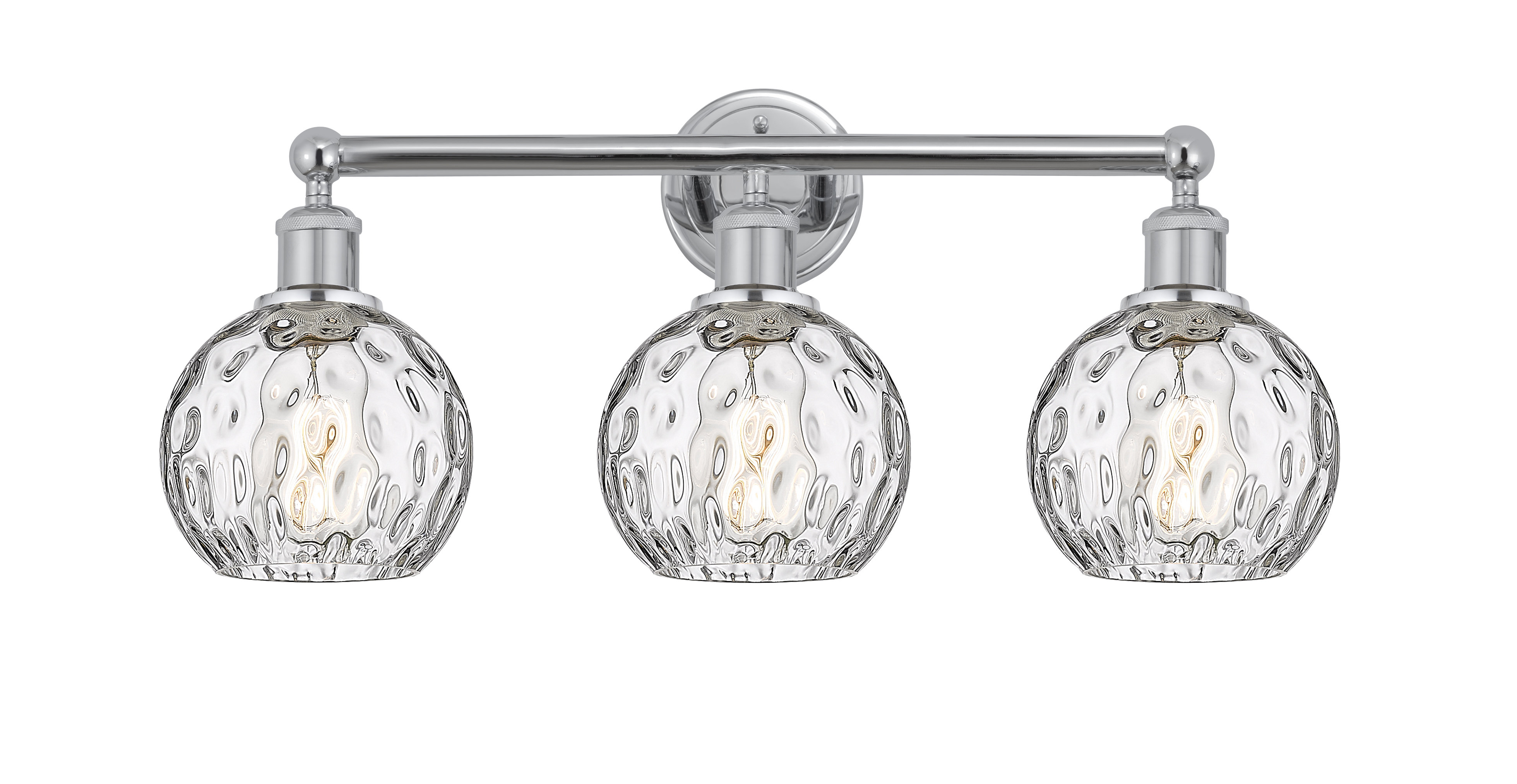 Beachcrest Home Cambria Water Glass 3 Light 24 Inch Bath Vanity Light ...