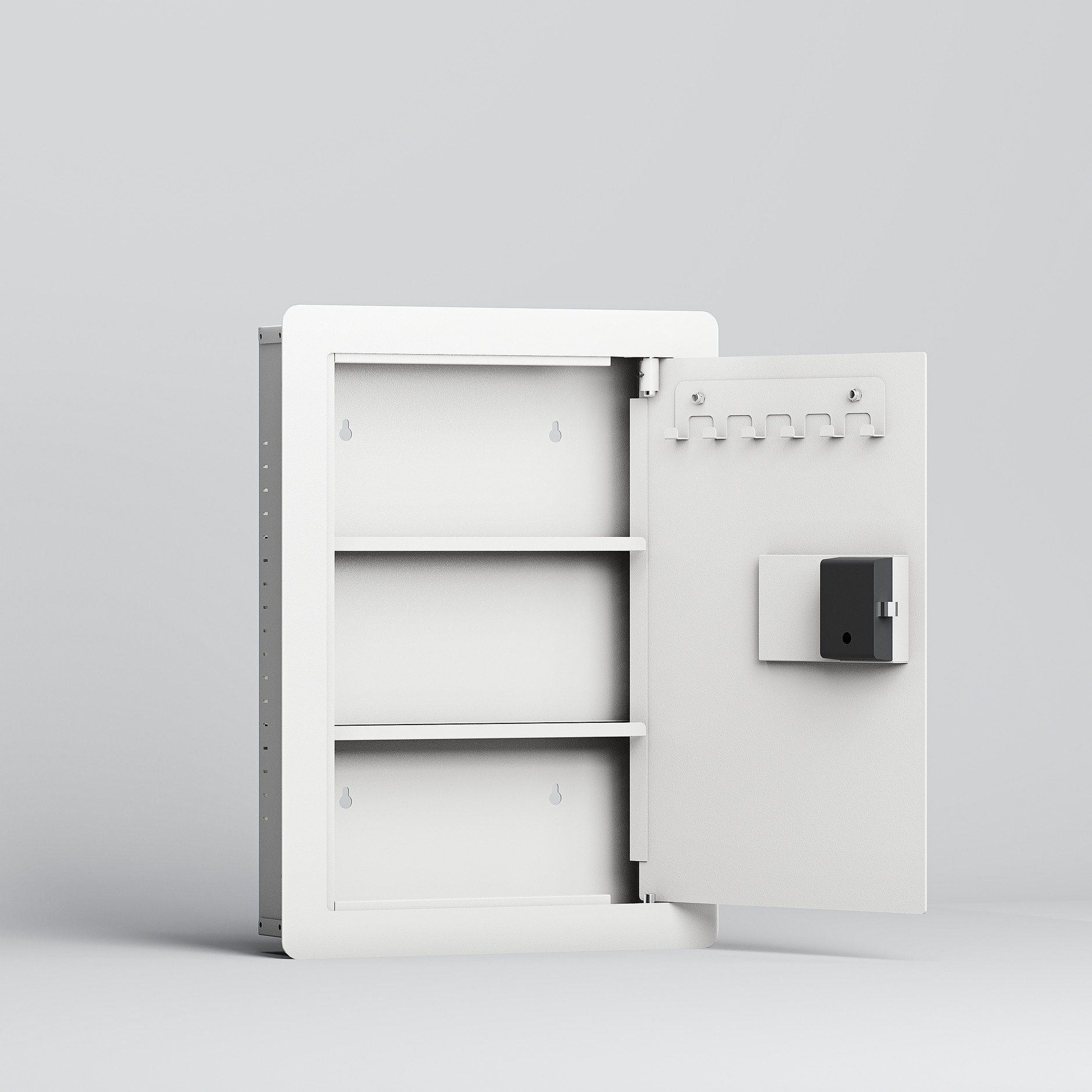 PlywoodPath Digital Wall Safe For Home Decor - Heavy Duty Build. Keep ...