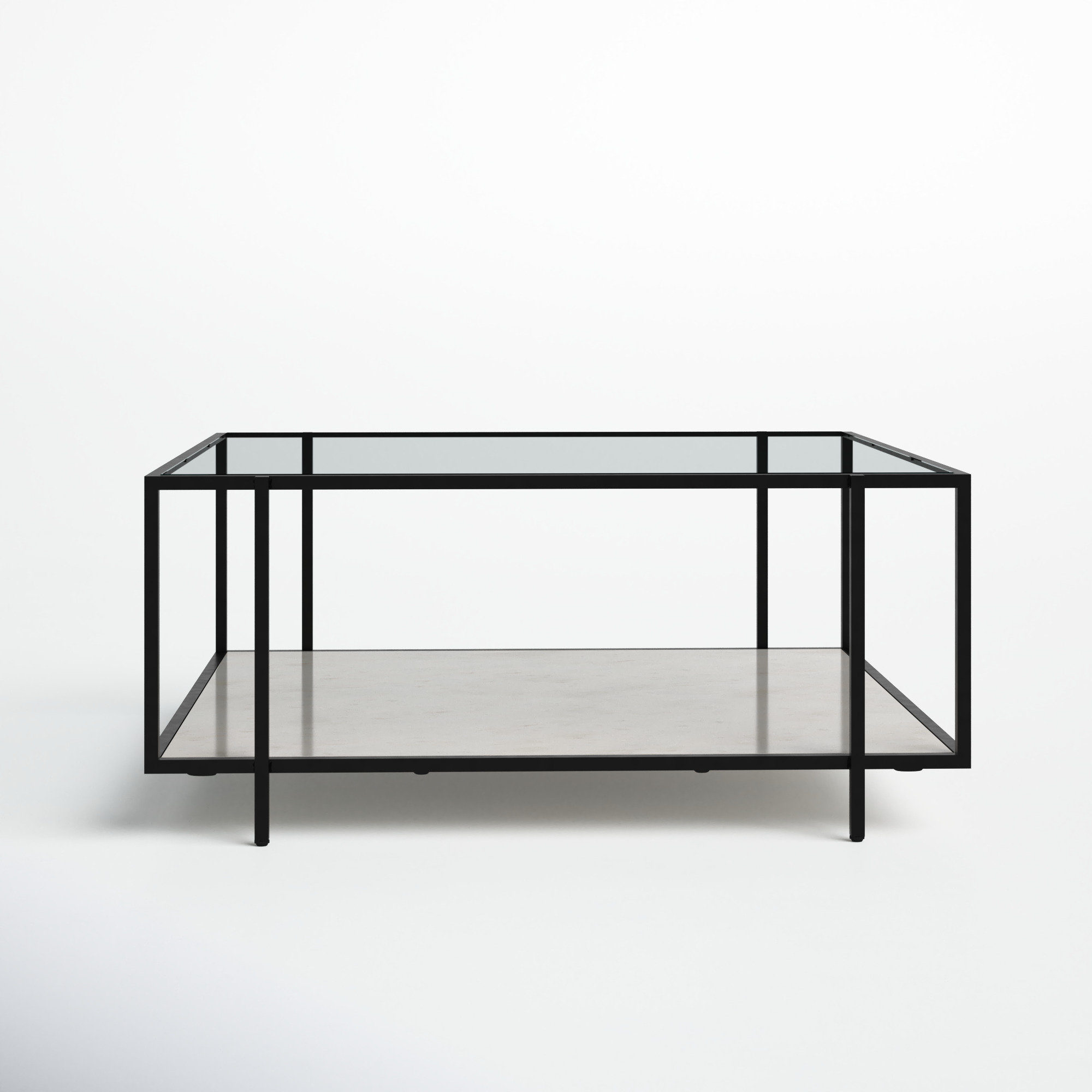 Joss & Main Levine 4 Legs 1 Coffee Table with Storage | Joss & Main