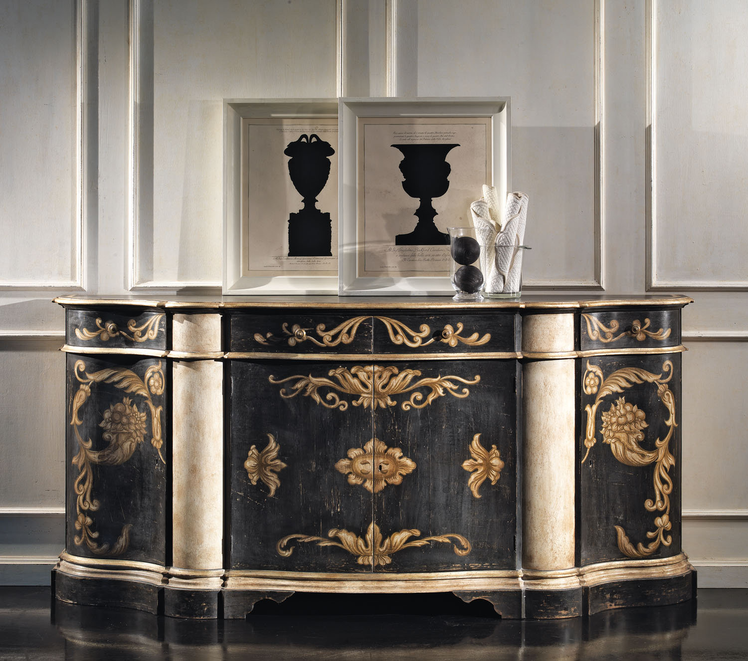 David Michael Handpainted Sideboard | Wayfair
