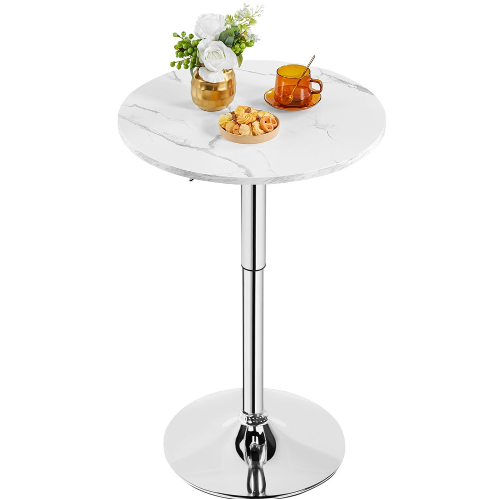 Yaheetech Pedestal Bar Table & Reviews | Wayfair.co.uk