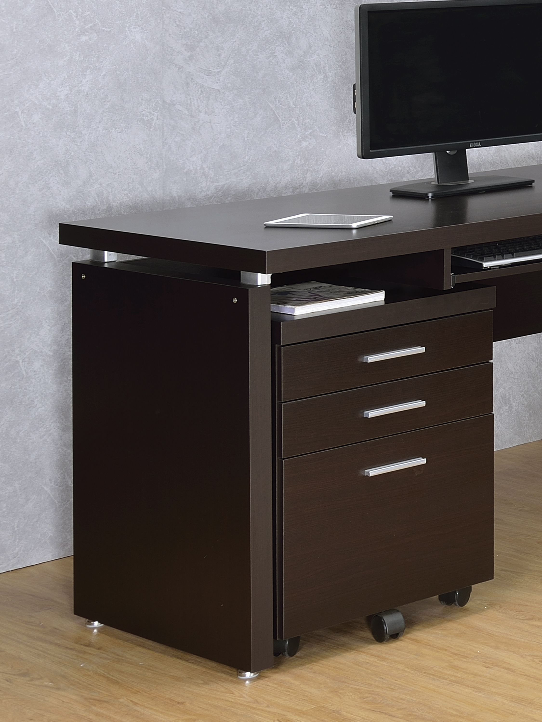 Latitude Run® Boudy 3-Drawer Vertical Filing Cabinet & Reviews | Wayfair