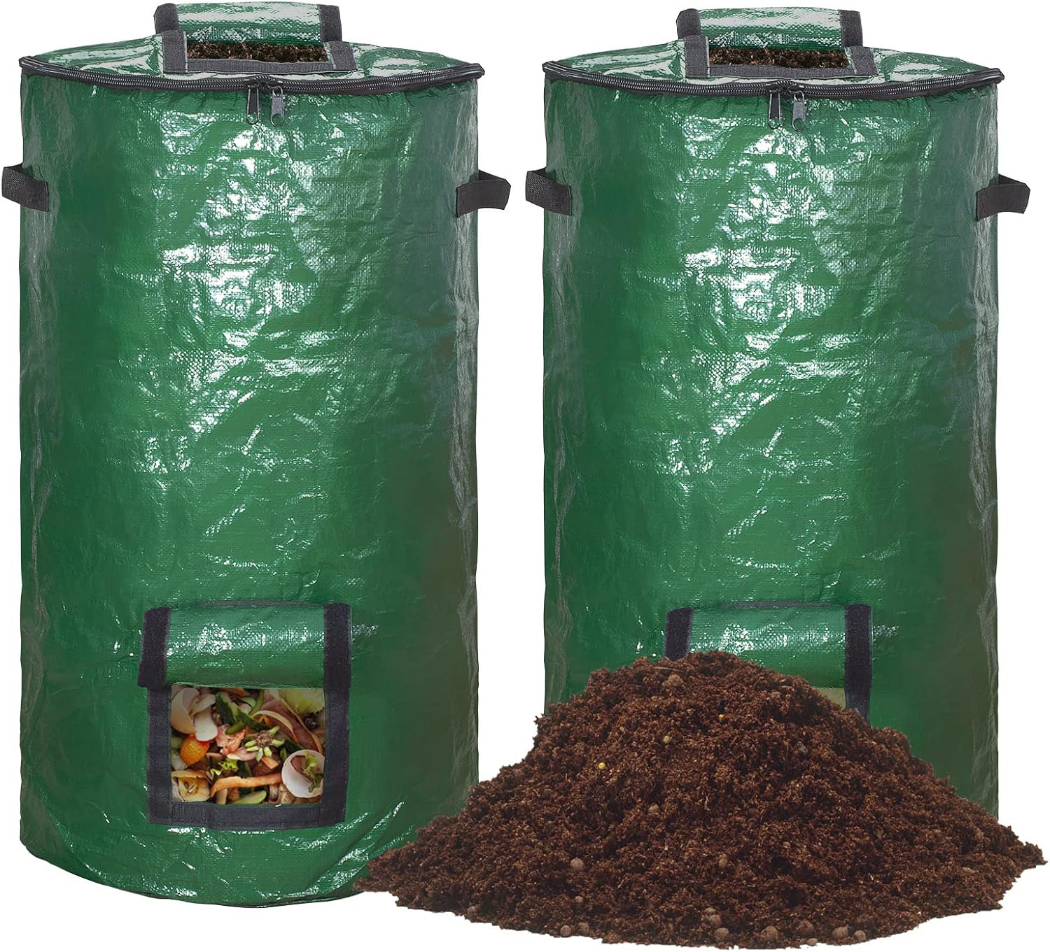 Zeki Shoggy Compost Bins Outdoor, Composting Bin For Outside Garden ...