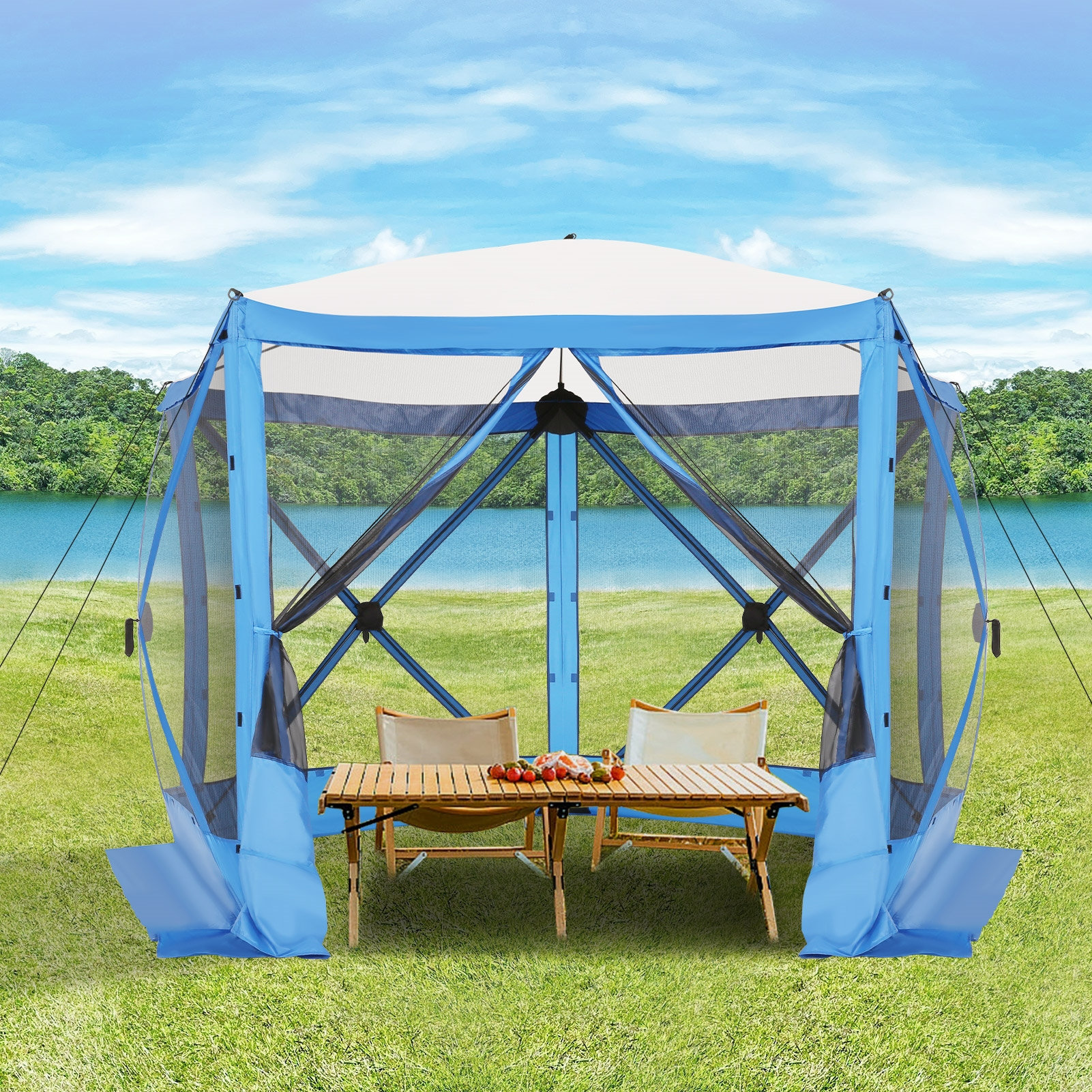 HOTEEL 10FTx10FT Screen Room with Mosquito Netting | Wayfair