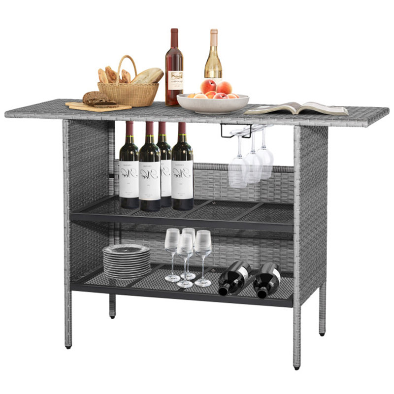 Wade Logan® Avik Bar Table & Reviews | Wayfair