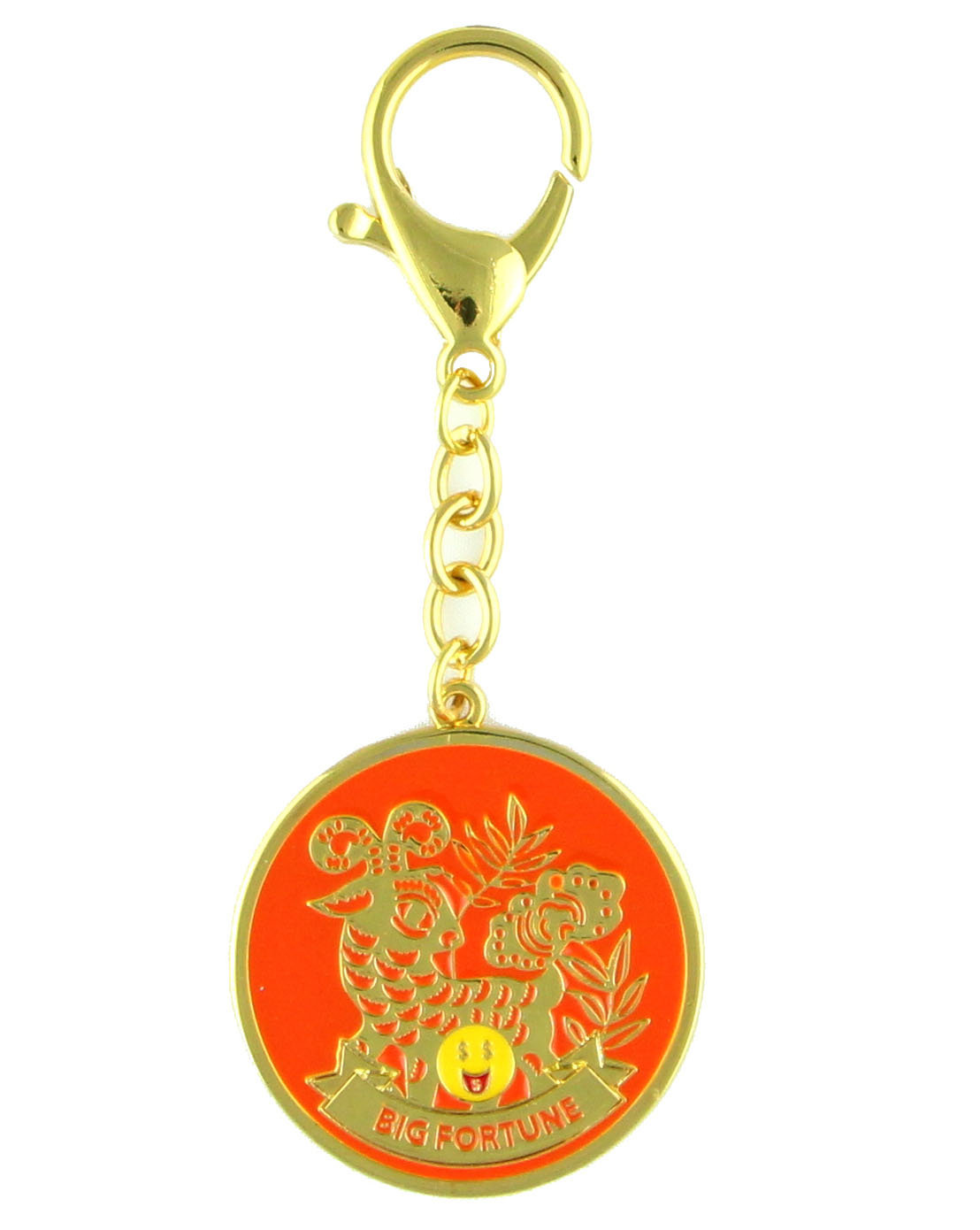 Feng Shui Import Sheep Wish Granting Amulet Key Chain | Wayfair
