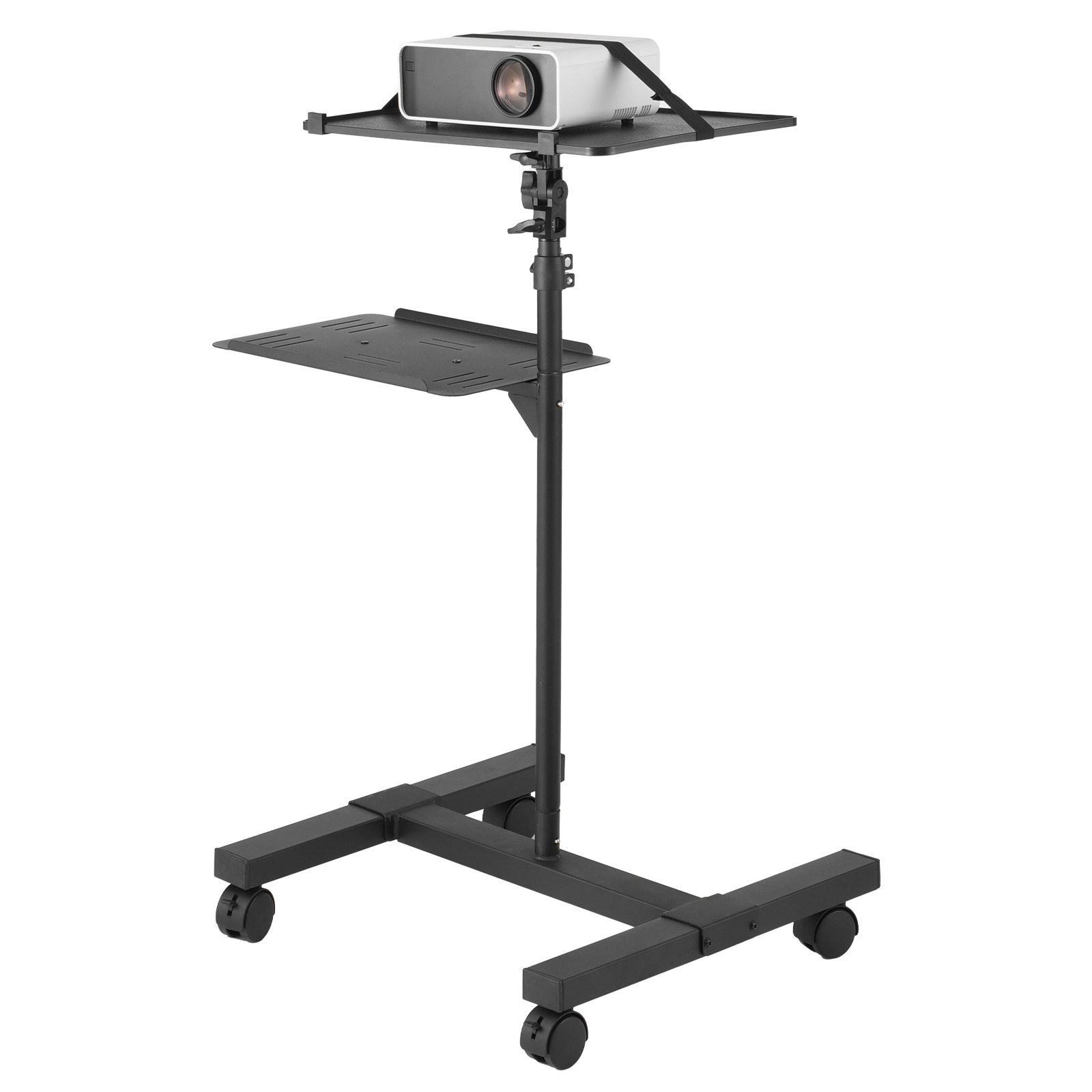 Rebrilliant Projector Stand with Wheels Projector Floor Stand Height ...