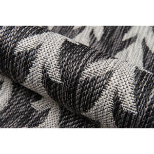 Novogratz Amalfi Charcoal/Gray Indoor/Outdoor Rug & Reviews | Wayfair