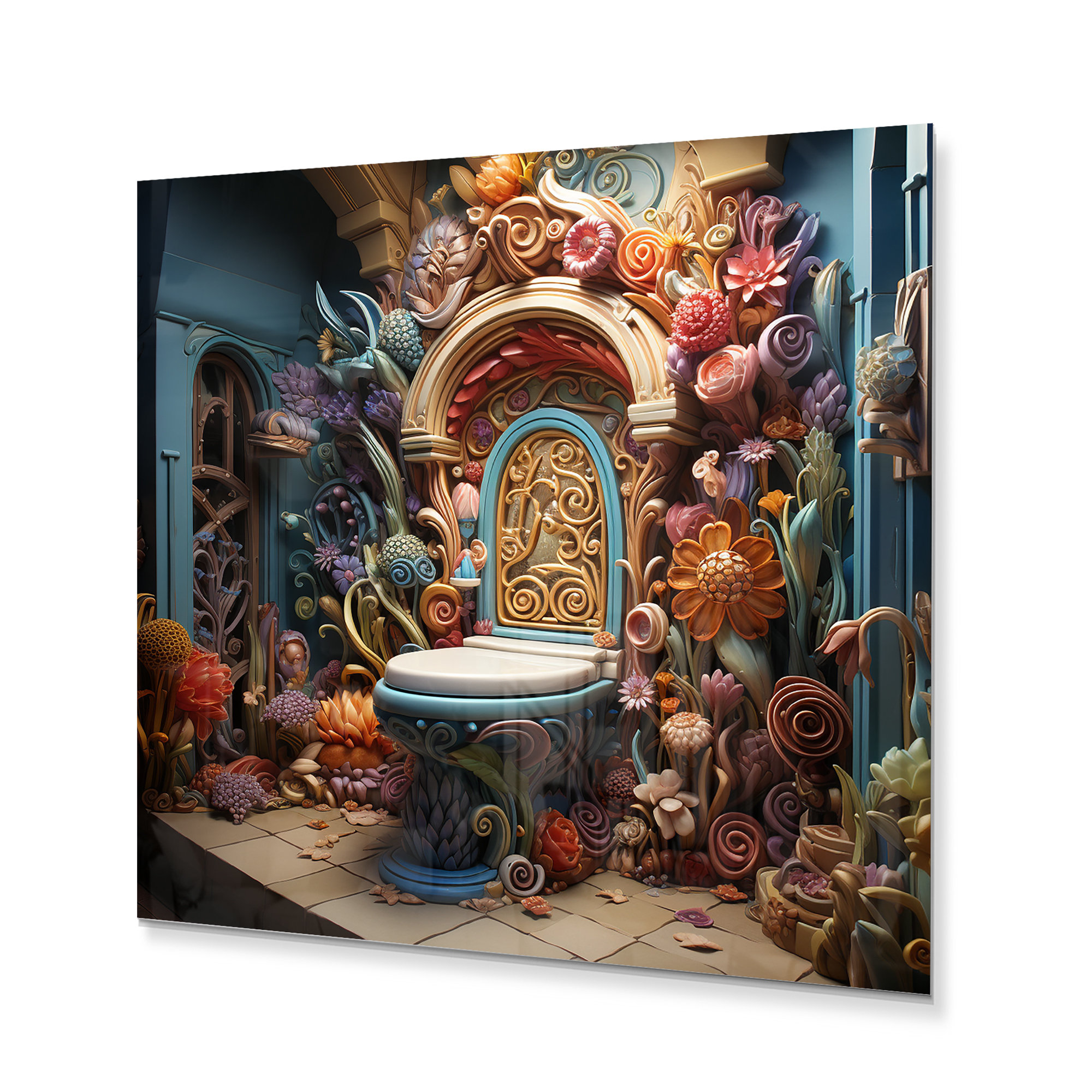 Winston Porter Toilet Whimsical Wonderland I - Bath & Laundry Print on ...