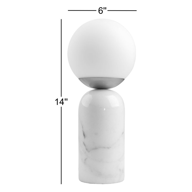 Joss & Main Rosalia Marble Table Lamp & Reviews | Wayfair
