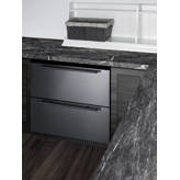 Summit Appliance 3.54 Cubic Feet Frost-Free Undercounter Freezer ...