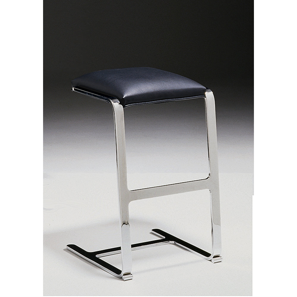 Gordon International Mies Van Der Rohe Upholstered 24'' Counter Stool ...