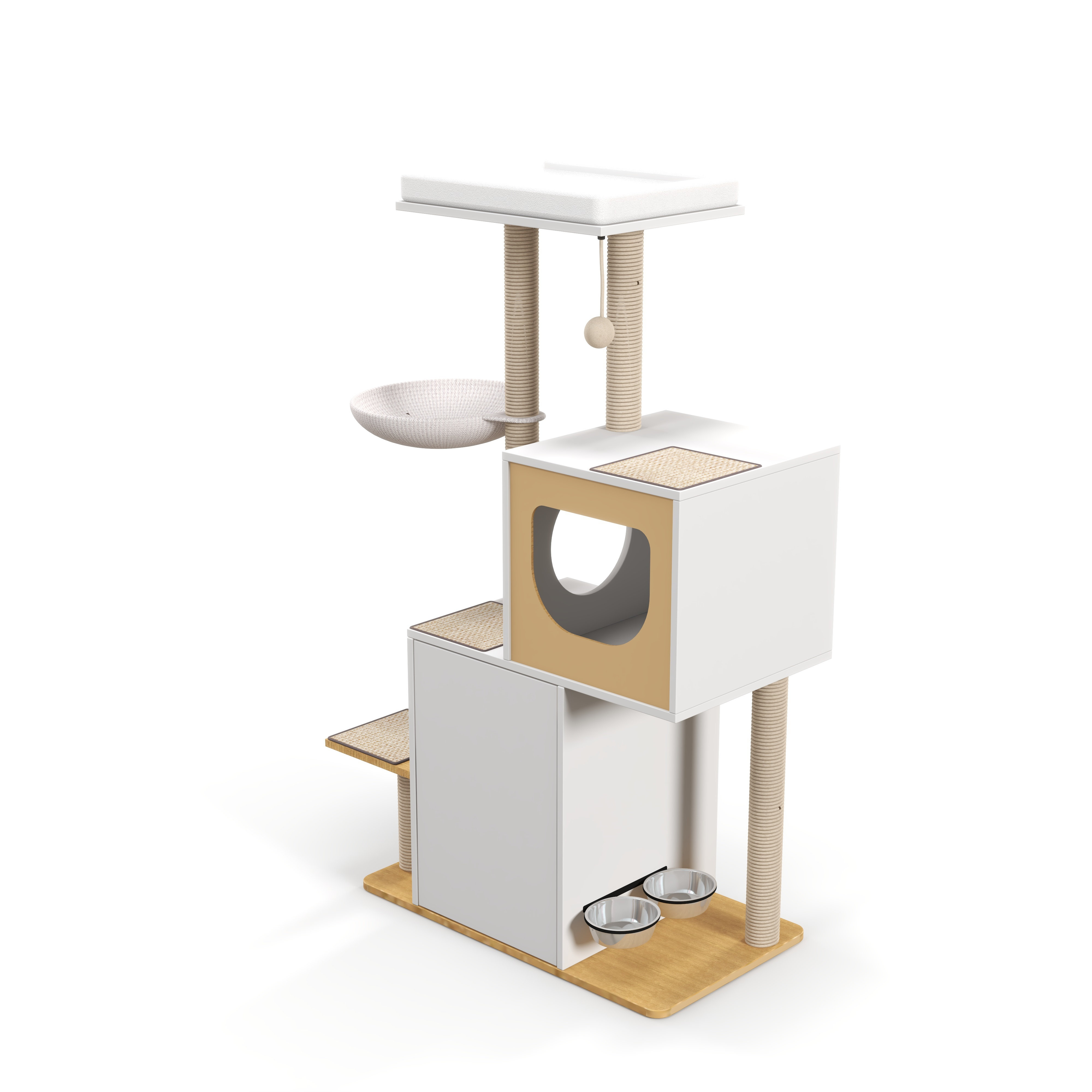 Tucker Murphy Pet™ Daquasha 51.57'' H Cat Tree & Reviews | Wayfair