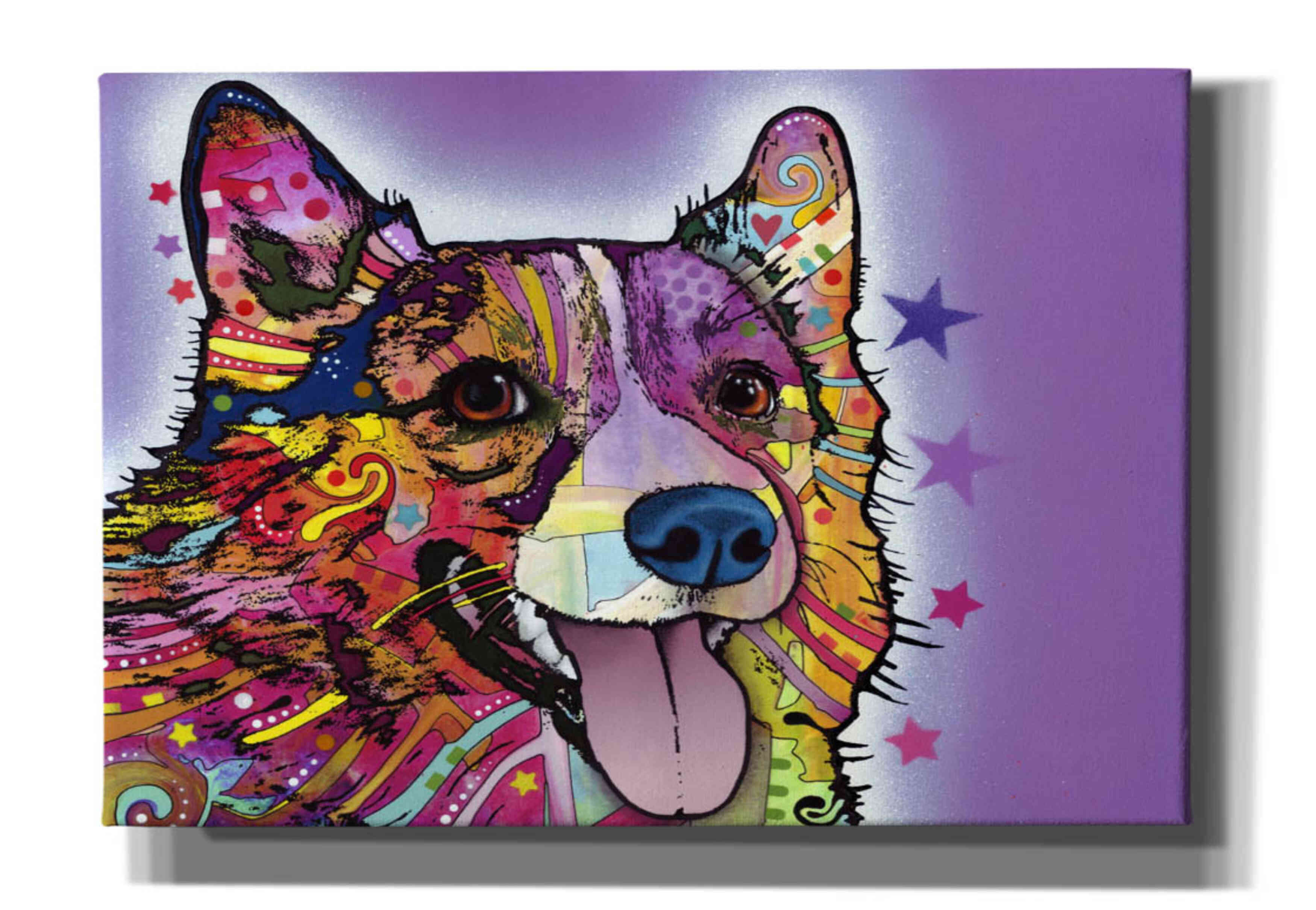 Red Barrel Studio® Corgi by Dean Russo - Wrapped Canvas Graphic Art ...