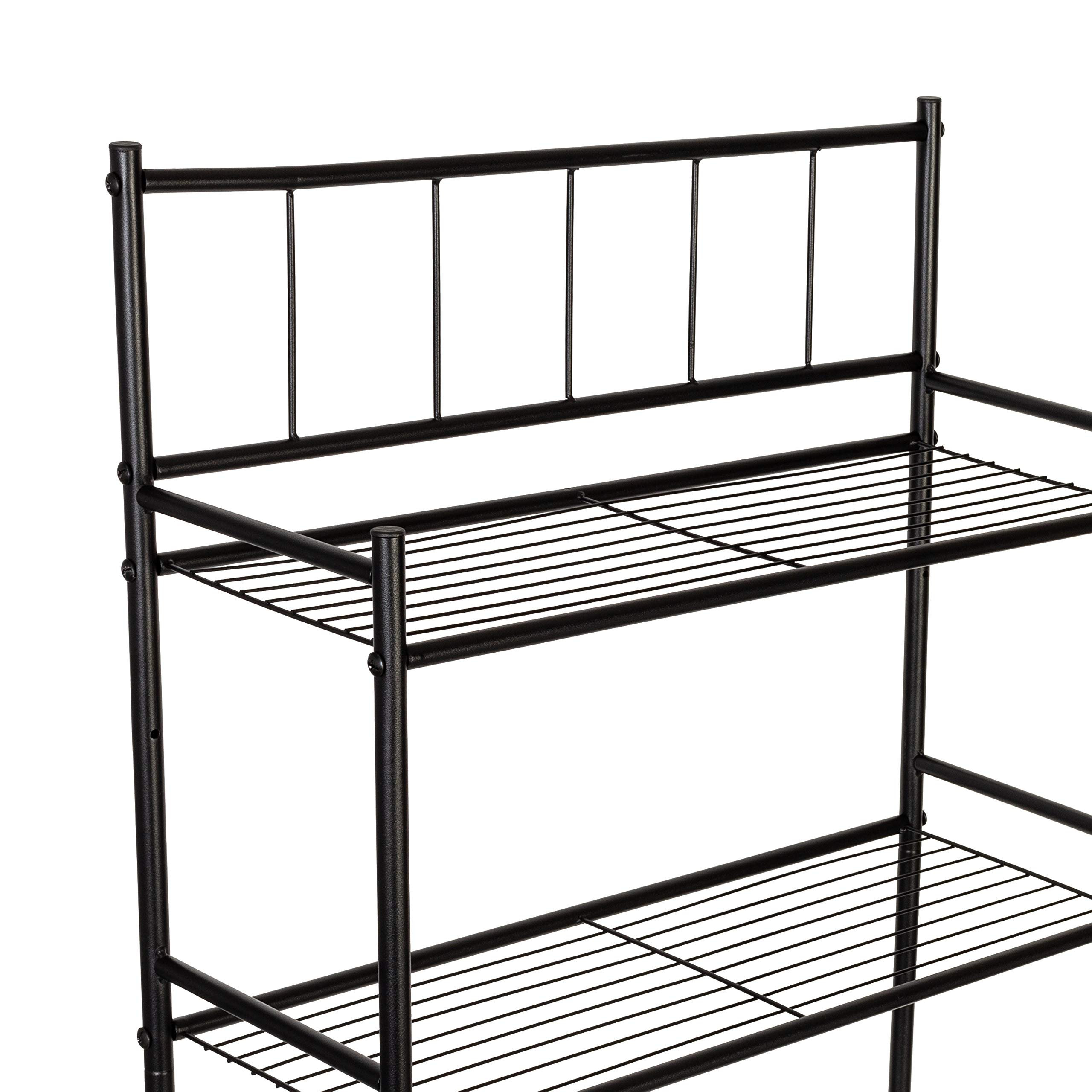Latitude Run® Steel Freestanding Over The Toilet Storage | Wayfair